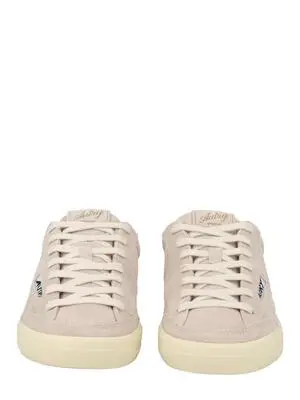 AUTRY AUTRY Suede Low-Top Lace-Up Sneakers Grey