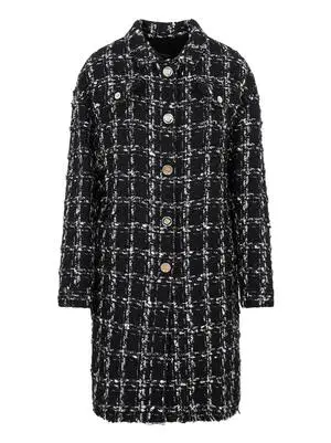 GIAMBATTISTA VALLI GIAMBATTISTA VALLI Sequined Bouclé Double-Breasted Peacoat Jacket