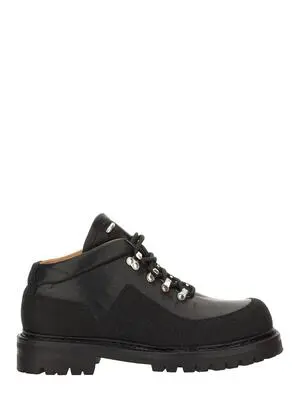 Our Legacy Leather Hiking Boots - Black
