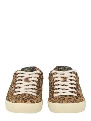 AUTRY Leopard Print Lace-up Sneakers - Animalier