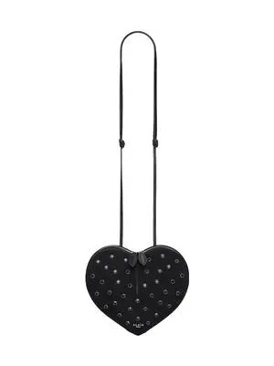 Alaïa Le Coeur Mini Crossbody Bag - Noir