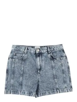 MARANT ETOILE Joely Mini Shorts - Denim