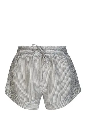 Isabel Marant Étoile Stylish Mini Shorts - Blu