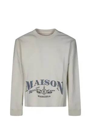 MAISON MARGIELA Mini Swethe T-shirt - Bianco
