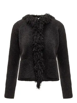 FERRAGAMO Knit Cardigan - Nero
