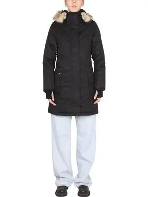NOBIS Hooded Parka Coat - Black