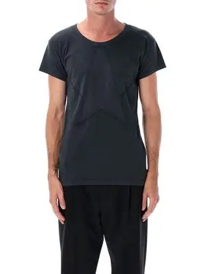 MAISON MARGIELA Star-appliqué Crew-neck T-shirt - Black