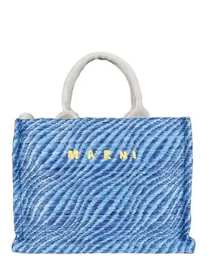 Marni Mini Basket Handbag - Blu
