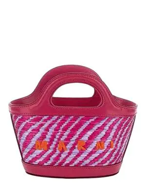 Marni Mini Chic Crossbody Bag - Cassis