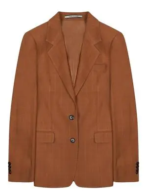Tagliatore Single Breasted Jacket - Brown