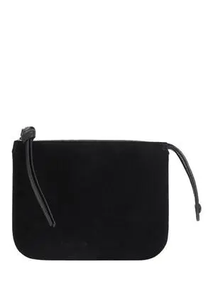 Phoebe Philo Suede Mini Pocket Bag - Black
