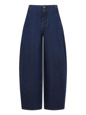 JIL SANDER Wide Leg Jeans - Blue