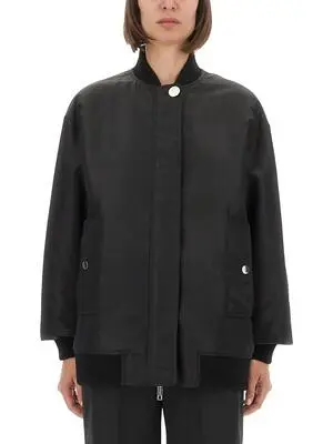Sportmax Zebu Bomber Jacket - Black