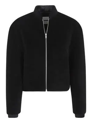 JIL SANDER Essential Zip-up Jacket - Black