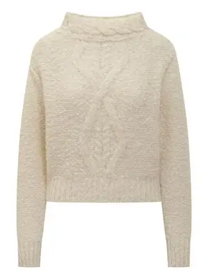Isabel Marant Étoile Cozy Alpaca Blend Pullover - Ecru