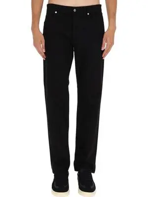 Stone Island Slim-fit Cotton Jeans - Black