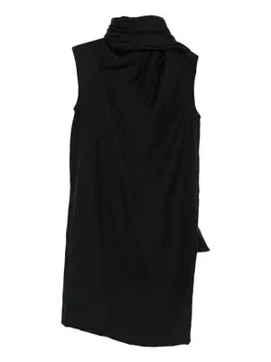 TOTEME Midi Dress With Scarf Detail - Black