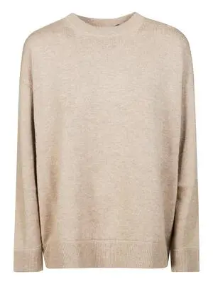 MAX MARA S MAX MARA Ribbed Knit Crewneck Sweater