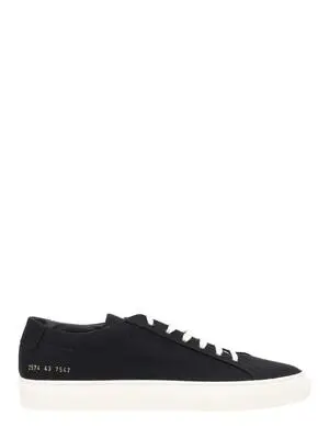 COMMON PROJECTS COMMON PROJECTS Low-Top Canvas Sneakers Black