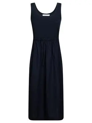 Alpha Studio Drawstring Maxi Dress - Blu