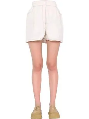 SUNNEI X ELEONORA BONUCCI SUNNEI X ELEONORA BONUCCI Logo Patch Shorts
