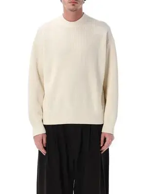 Studio Nicholson Combo Knit" Sweater - Parchment