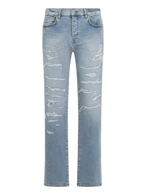 AMIRI AMIRI Distressed Signature Jeans