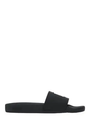 Amiri Rubber Slip-on Sandals - Nero
