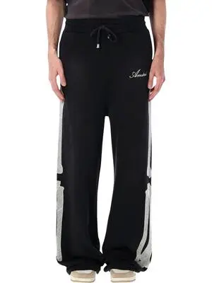 Amiri Bone Tailoring Drawstring Waistband Pants - Black