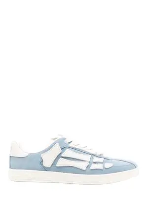 Amiri AMIRI "Pacific Bones" Skeleton Suede Sneakers Blue