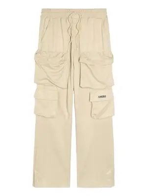 Amiri Cargo Pants With Multiple Pockets - Alabaster