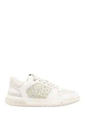 Amiri AMIRI Low Top Sneakers With Mesh Panels Bianco