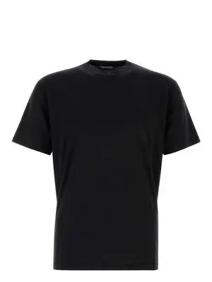 TOM FORD Lyocell Cotton Crew Neck T-shirt - Black