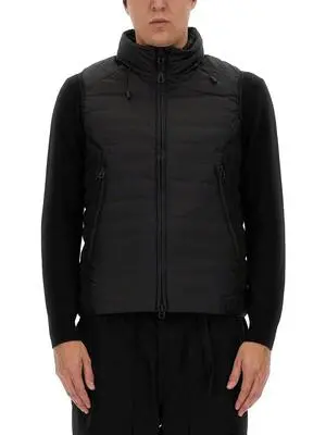 JG1 Zip-up Sleeveless Gilet - Black