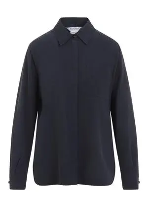 Max Mara Siamese Silk Shirt - Black
