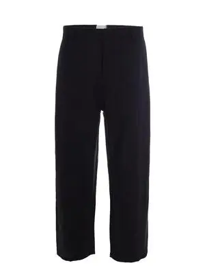 ARTE ANTWERP Linen Trousers Ss26 Collection - Black