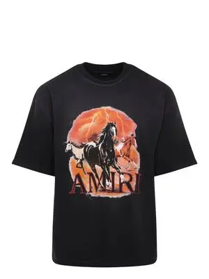 Amiri Plains Graphic T-shirt - Black