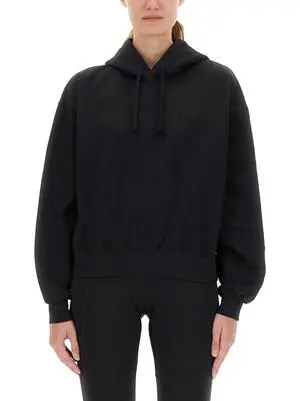 Y3 Logo Hoodie - Black