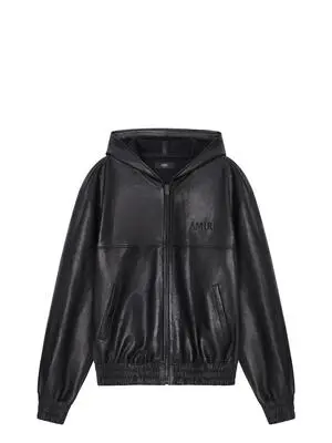 Amiri Zip-up Hoodie - Black