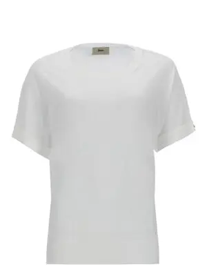 Herno Short Sleeve Crewneck T-shirt - White