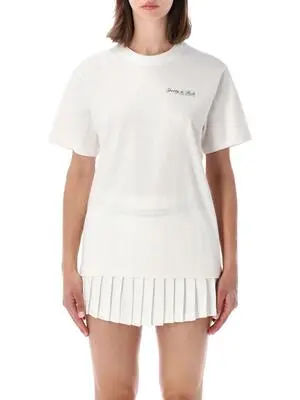 SPORTY & RICH Sporty & Rich Heritage Yankees Crewneck Sweatshirt Bianco