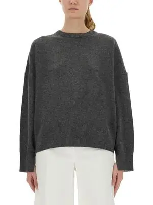 Loulou De Saison LOULOU DE SAISON Cashmere Pullover Charcoal