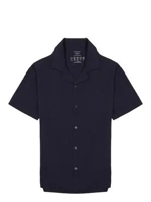 ARCHIVIUM BE UPDATED Updated Mini Seersucker Shirt - Blue