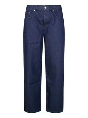 ARTE Circle Logo Pocket Pants - Blu