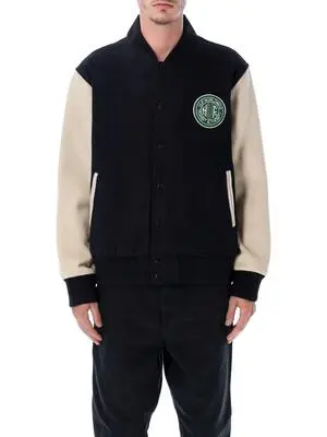 HUF Global Transit Varsity Jacket - Blue
