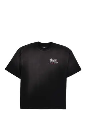 Amiri Cotton Oversize T-shirt - Black