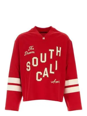 Amiri Cotton Oversize T-shirt - Red