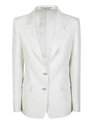 Tagliatore TAGLIATORE Parigi Double-Breasted Virgin Wool Blazer Grigio