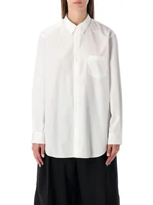 Junya Watanabe Chambray Long Sleeve Shirt - Whte