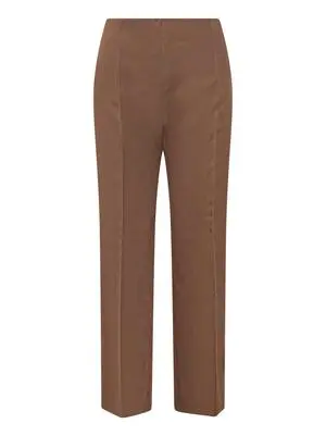 ALBERTA FERRETTI ALBERTA FERRETTI Elegant Straight-Leg Trousers With Front Stitching